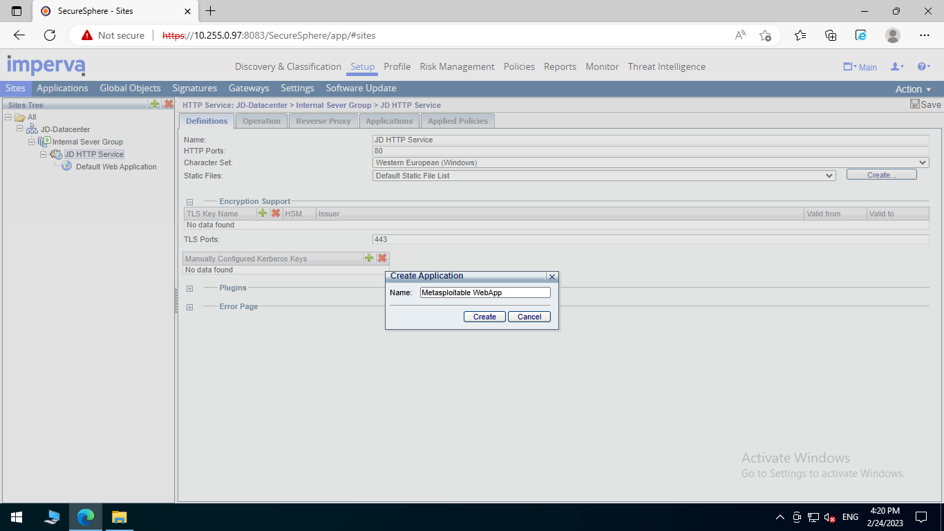 Imperva WAF: On-premises Configuration - Tech with JD Imperva WAF: On-premises Configuration - Tech with JD