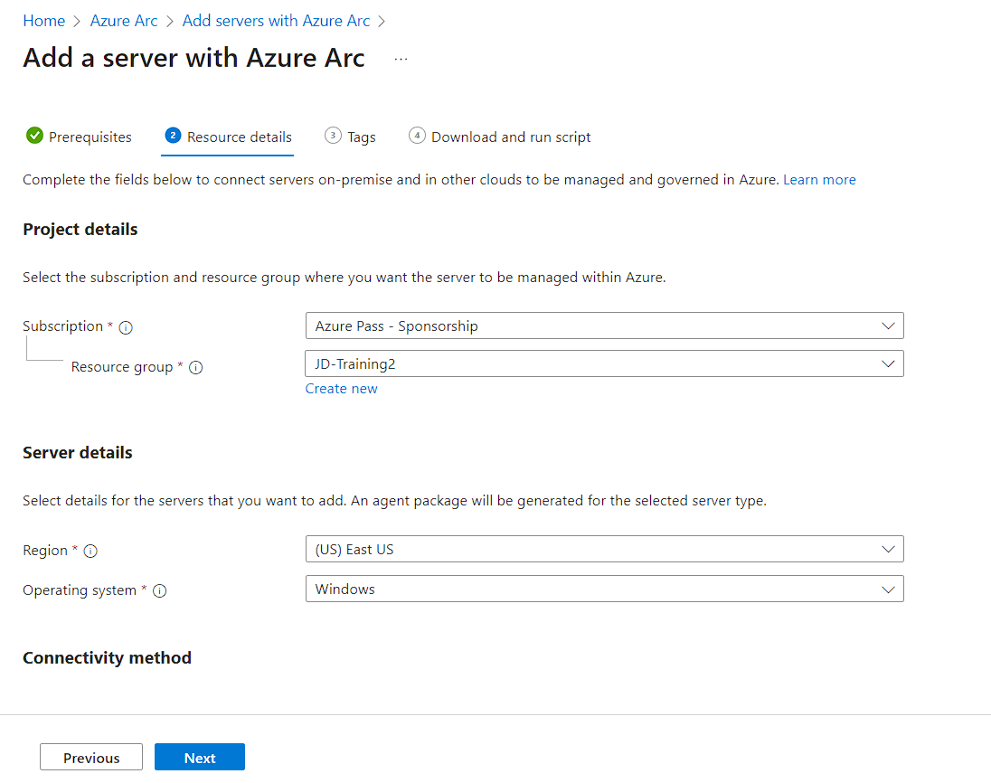 Microsoft Azure: Onboarding On-premise Infrastructure to Azure Arc 2023 ...