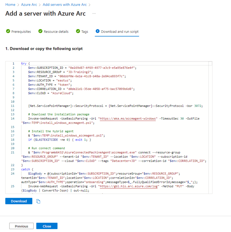Microsoft Azure: Onboarding On-premise Infrastructure to Azure Arc 2023 - Tech with JD