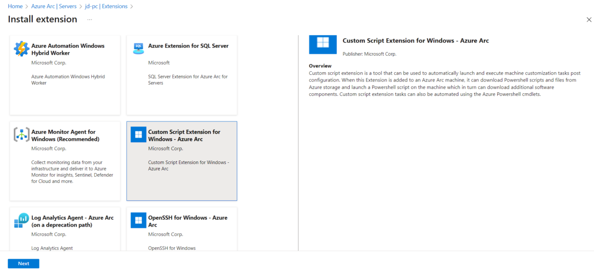Microsoft Azure: Onboarding On-premise Infrastructure to Azure Arc 2023 ...